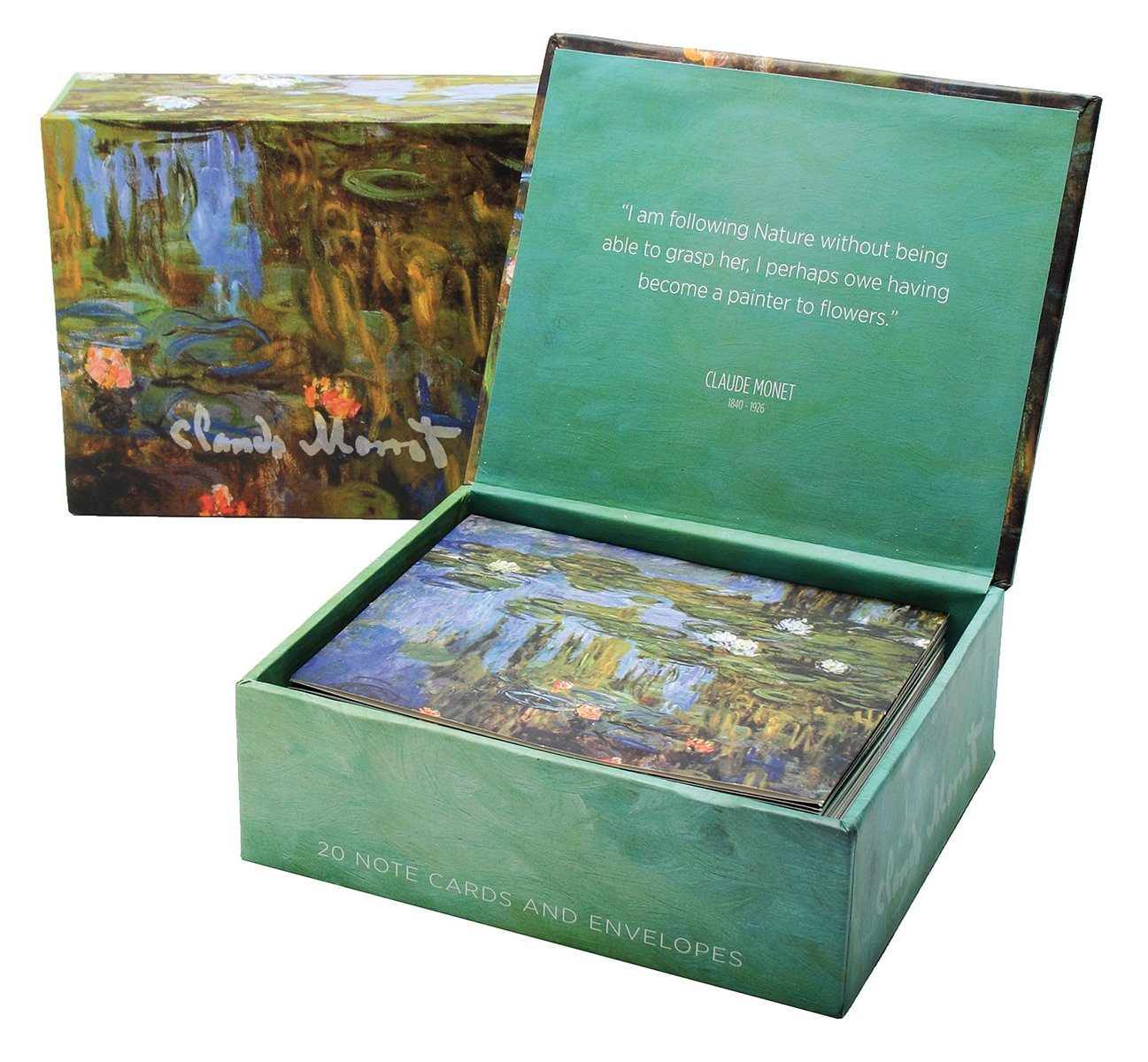 Claude Monet Water Lilies Boxed Notes: 9781223065946: Amazon.com: Books