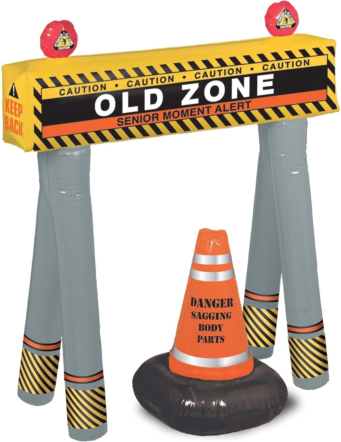 Amazon.com: Revolutionary Inflatable Age Barricade Kit - (1 Pc ...