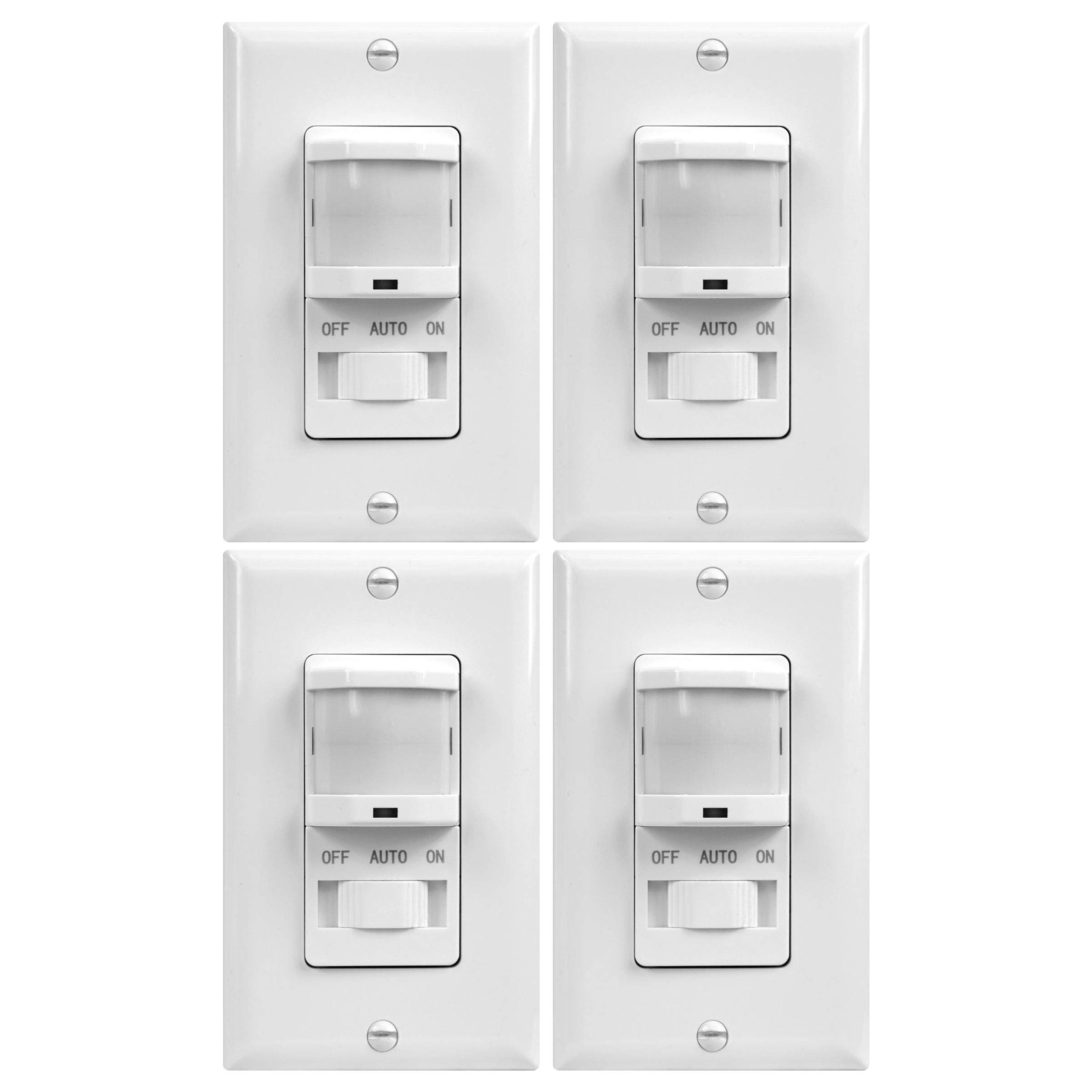 Snapklik.com : in-Wall PIR Motion Sensor Light Switch, Motion Sensor Switch, Occupancy Sensor ...