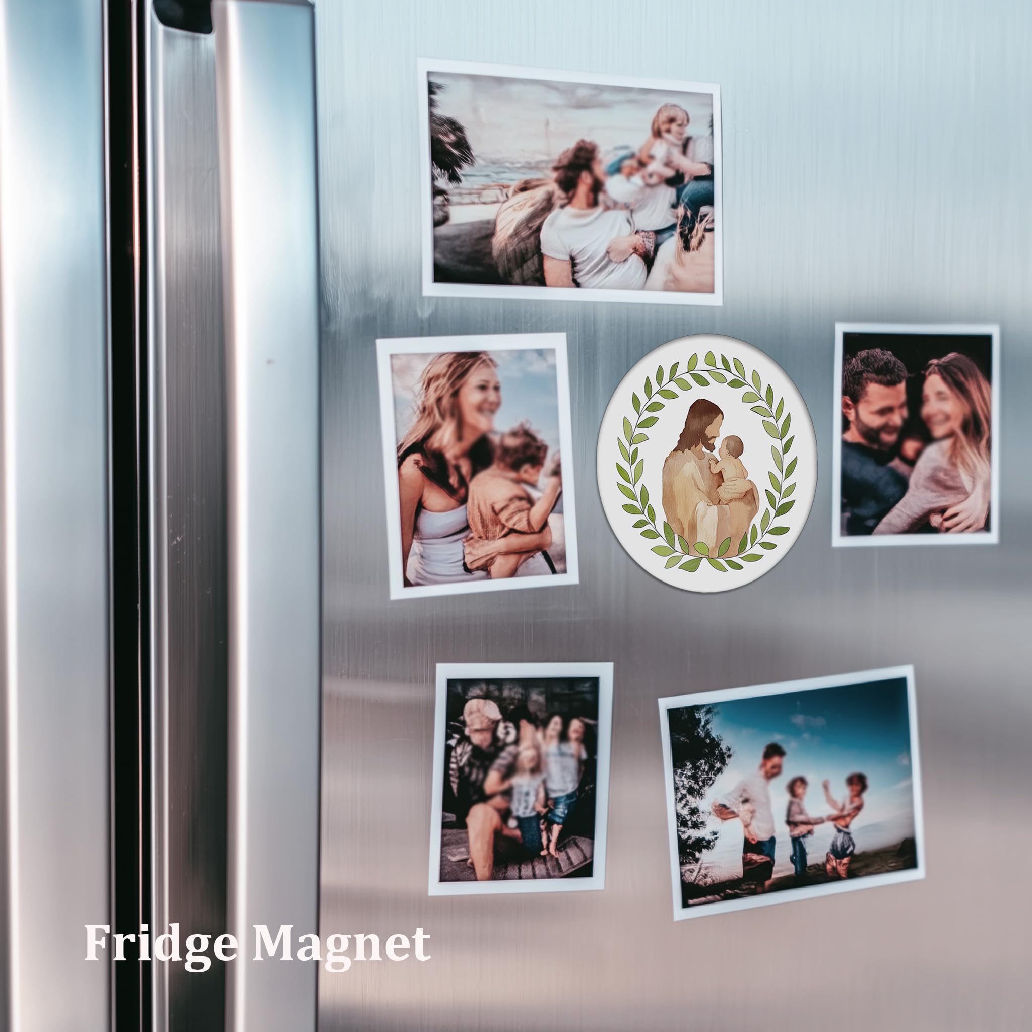 Snapklik.com : Jesus Christ Holding Baby Magnets Miscarriage Baby Loss ...