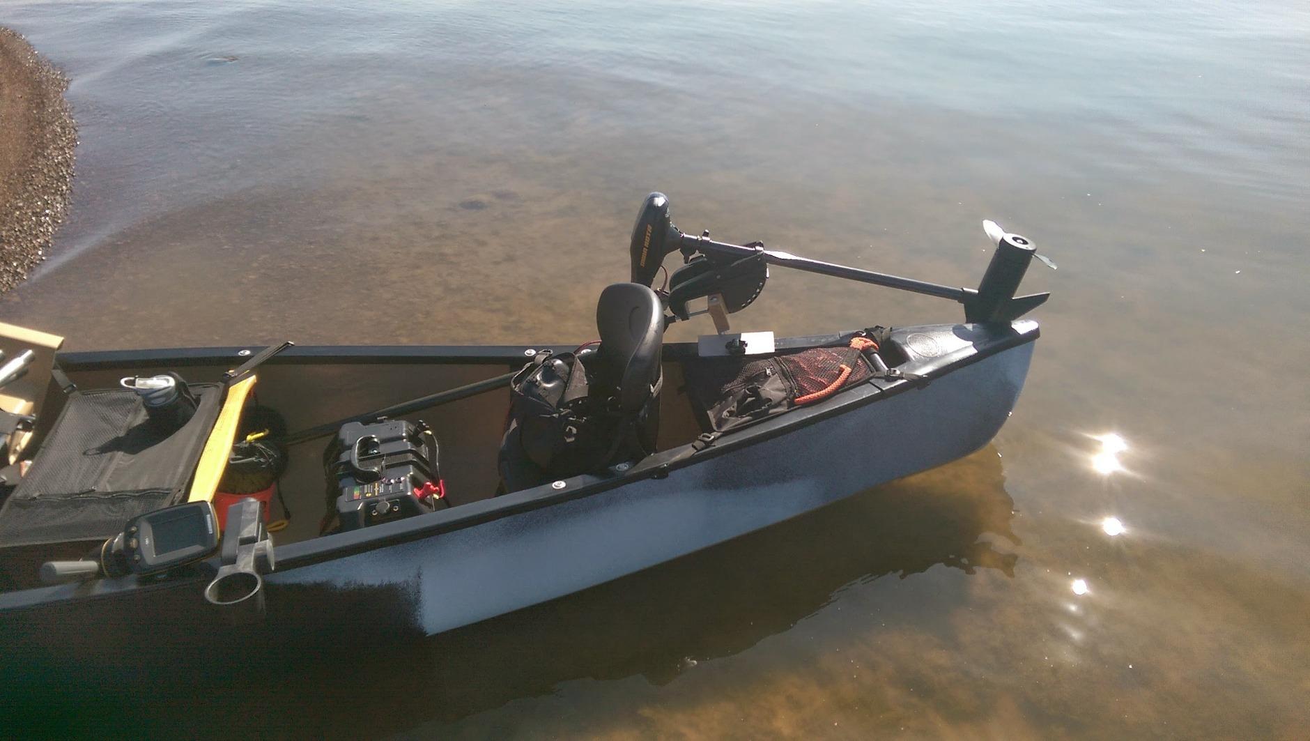 Amazon.com : Old Town Side-Saddle Canoe Motor Mount : Trolling Motor ...