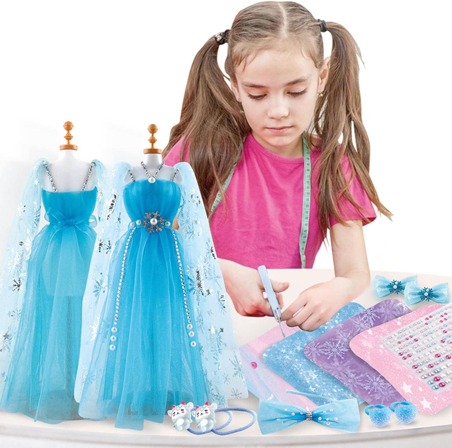 Amazon.com: FARZI Fashion Designer kit DIY Craft Activity Set Beginner ...