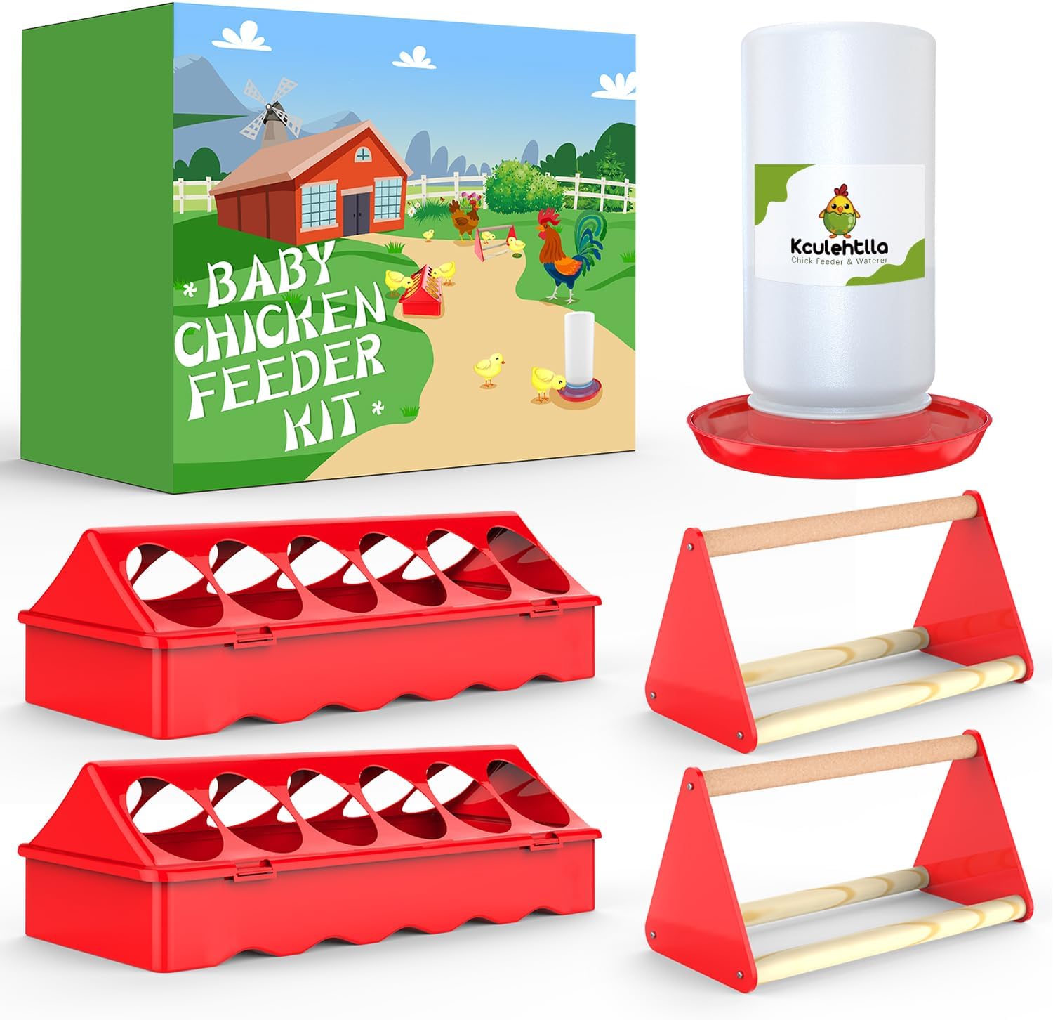 Amazon.com : Farm Innovators-farm-Baby Chick Starter Home- Orange/white ...
