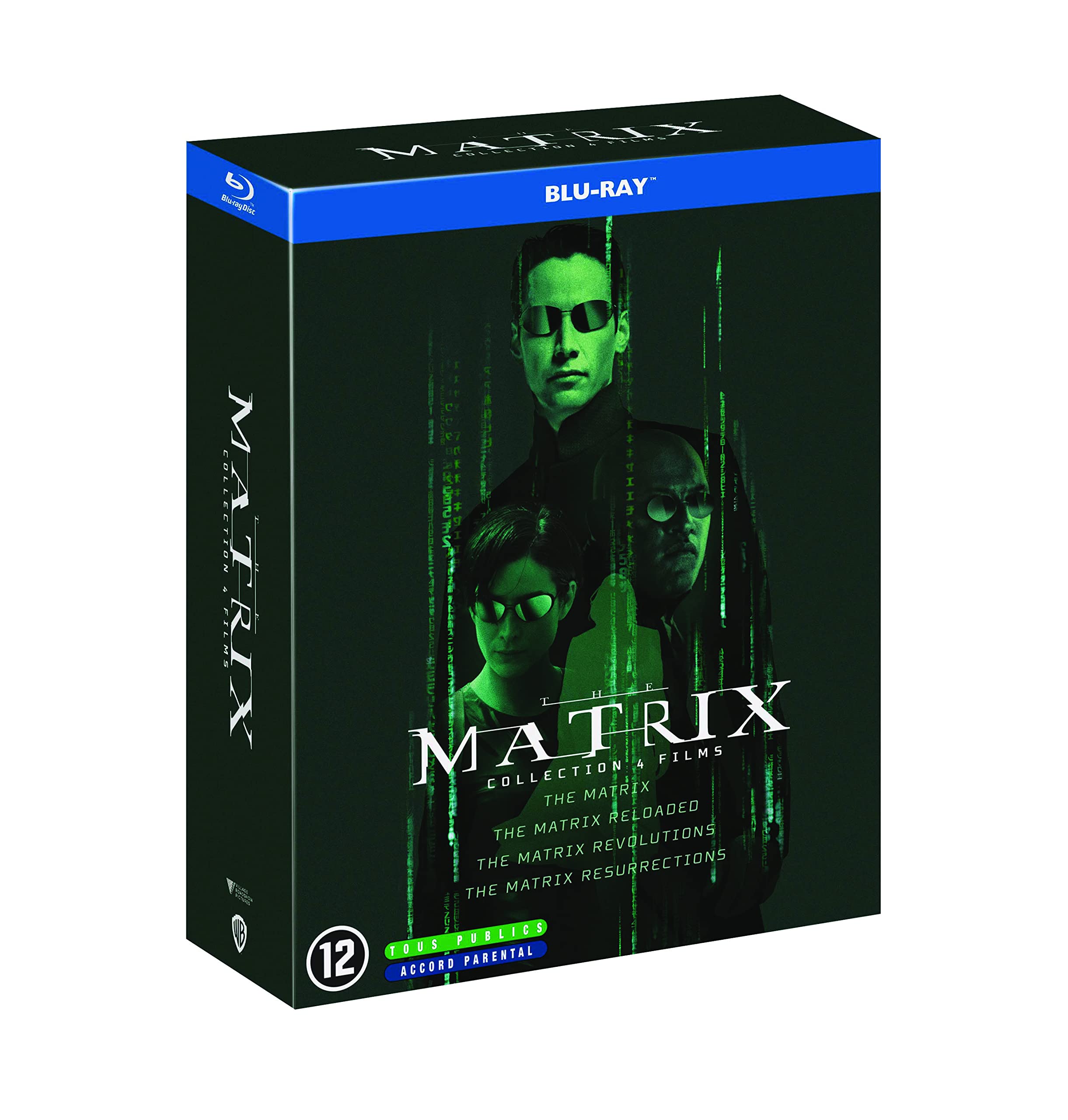 Matrix - Coffret 4 Films [Blu-Ray]: Amazon.fr: Keanu Reeves, Laurence ...