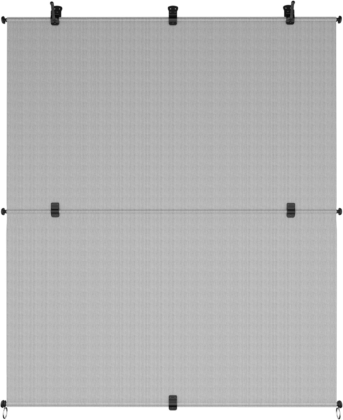 Amazon.com : AwnPro 4'W x 6'H Outdoor Shade Blinds Patio Roller Blinds ...