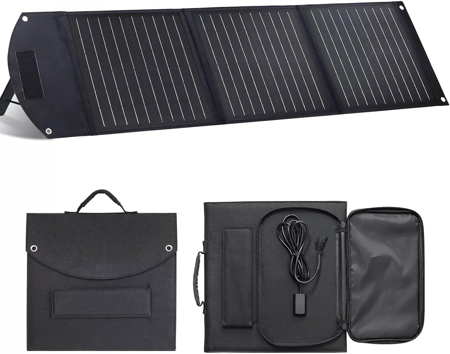 Amazon.com : 200 Watt Portable Solar Panel 18V 120W 150W 200W Foldable ...