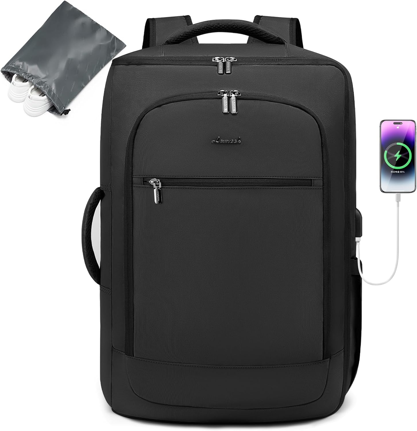 Amazon.com | LOVEVOOK Garment Bags for Travel,Convertible Travel ...