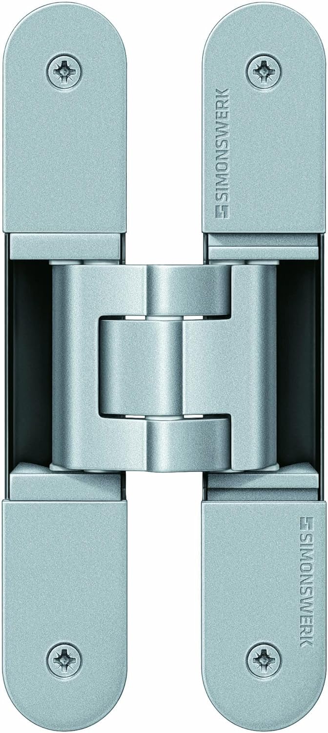 Simonswerk Tectus TE 340 3D Door Hinges 1 Pack - Silver Anodized Indoor ...