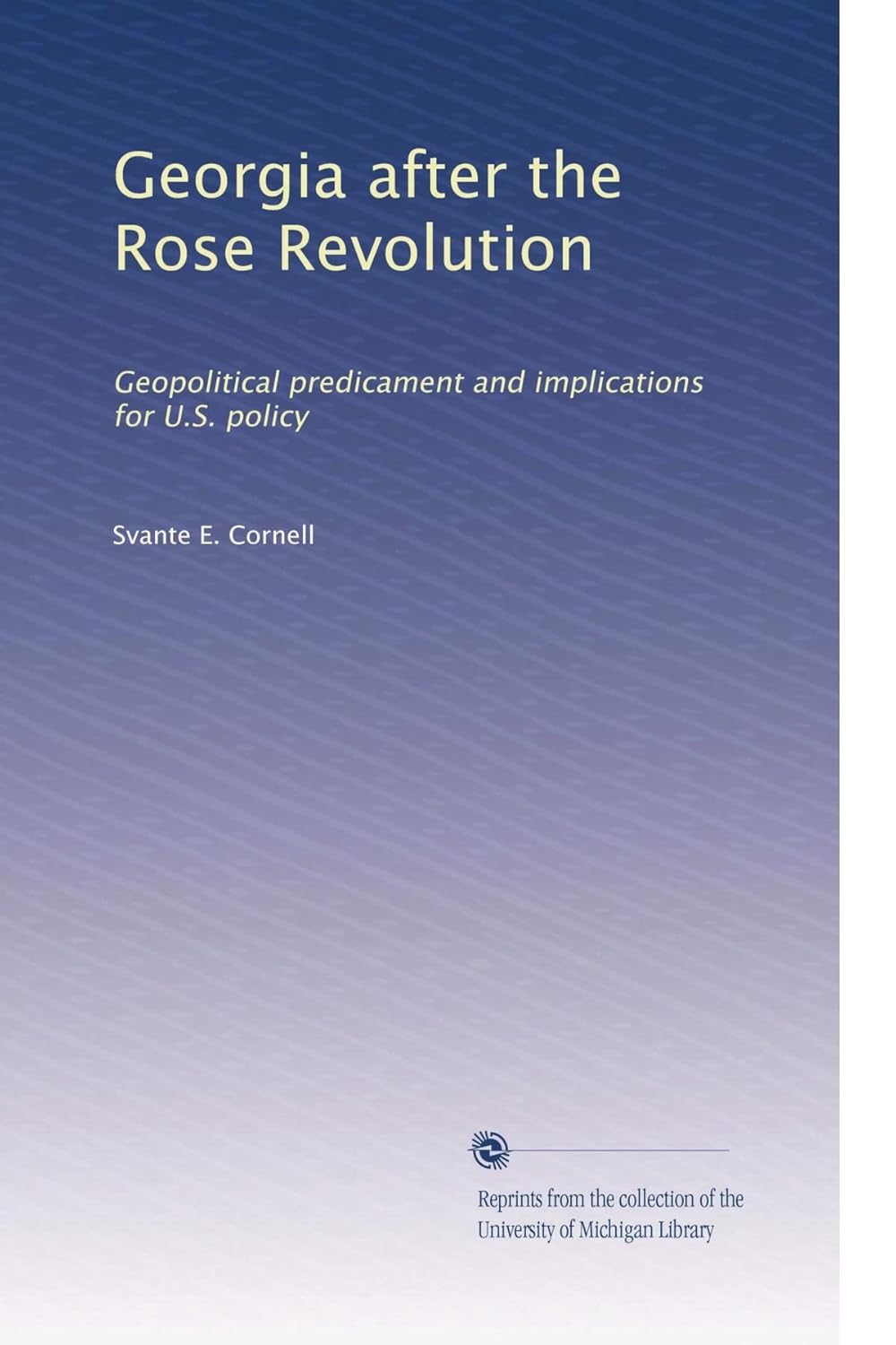Amazon.co.jp: Georgia after the Rose Revolution: Geopolitical ...