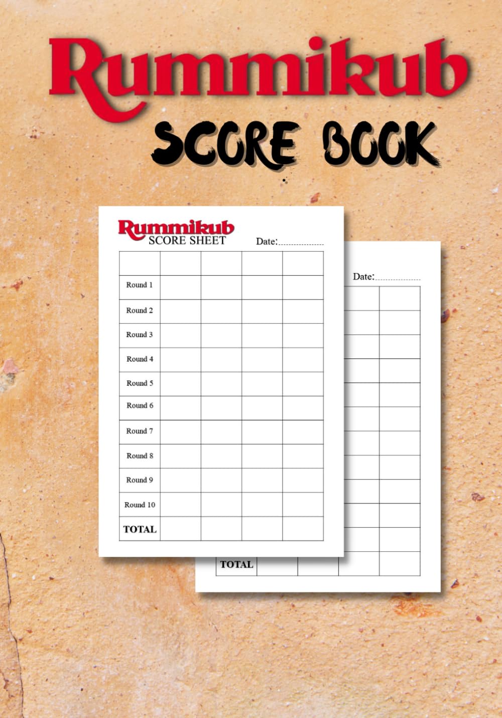 Rummikub Score Book: Organize and Record Every Round, Rummikub Score ...
