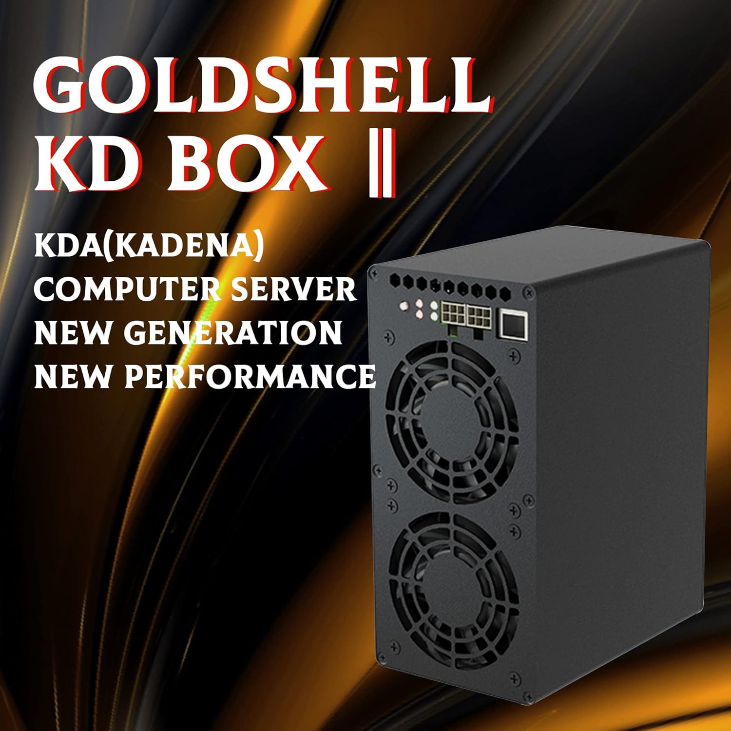 Buy Goldshell KD Box II KDA Miner Two Modes 5Th/s 400W Kadena Miner or ...