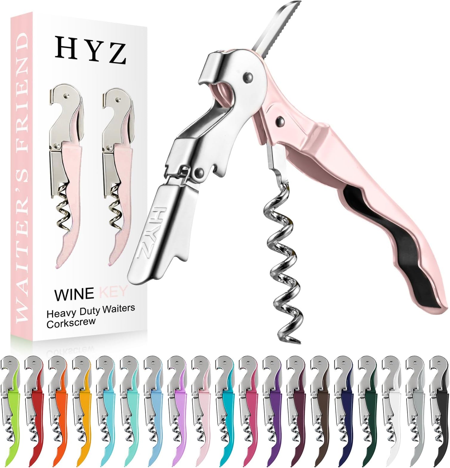 Amazon.com: Kit-Home Professional Waiter Corkscrew Wine Openers Set (4 ...