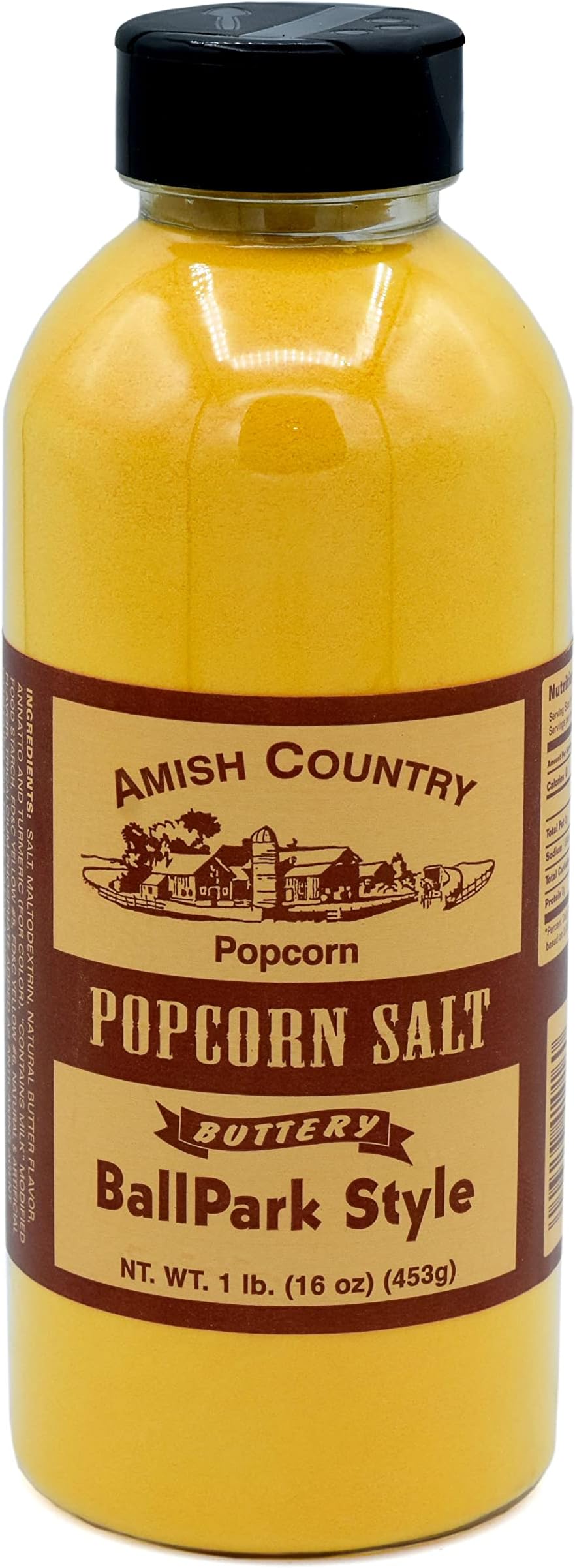 Amazon.com : Franklin’s Gourmet Popcorn Butter Flavored Salt - 19 oz ...