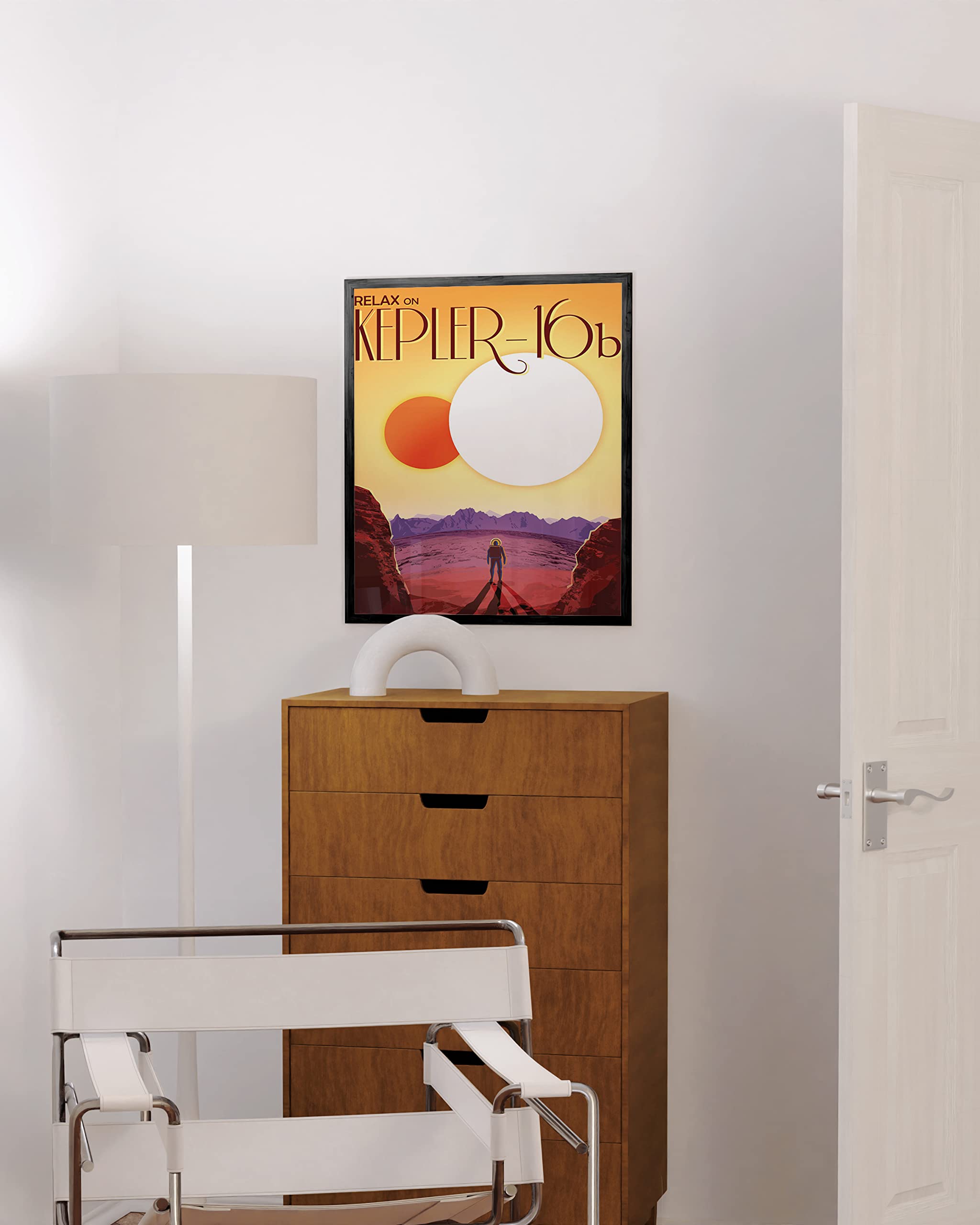 Kepler 16b Nasa Vintage Posters