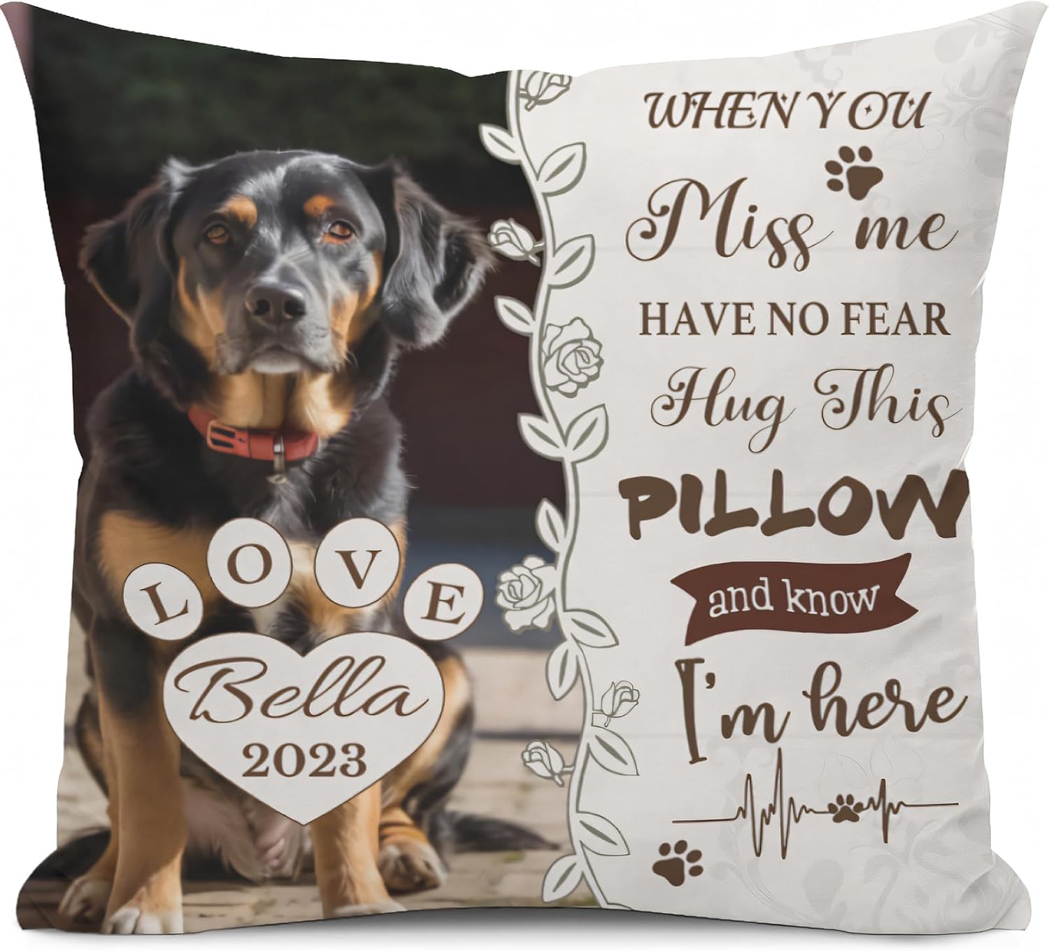Amazon.com: Alienc Personalized Pet Memorial Gifts for Dogs Cats ...