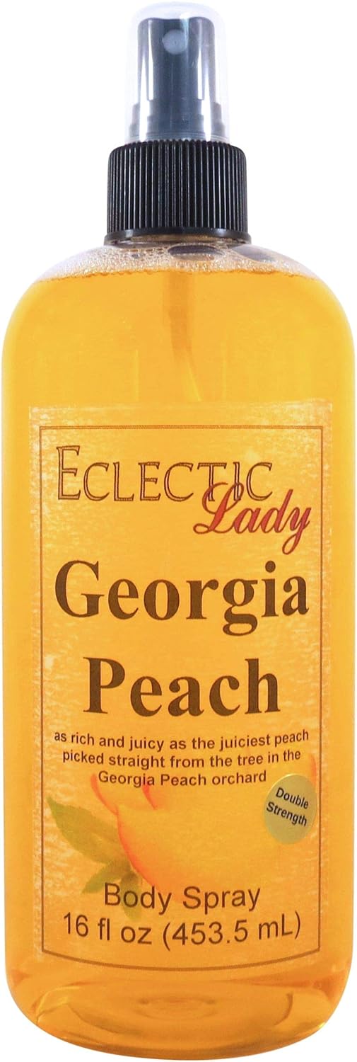 Amazon.com: Georgia Peach Body Spray (Double Strength), 16 ounces, Body ...