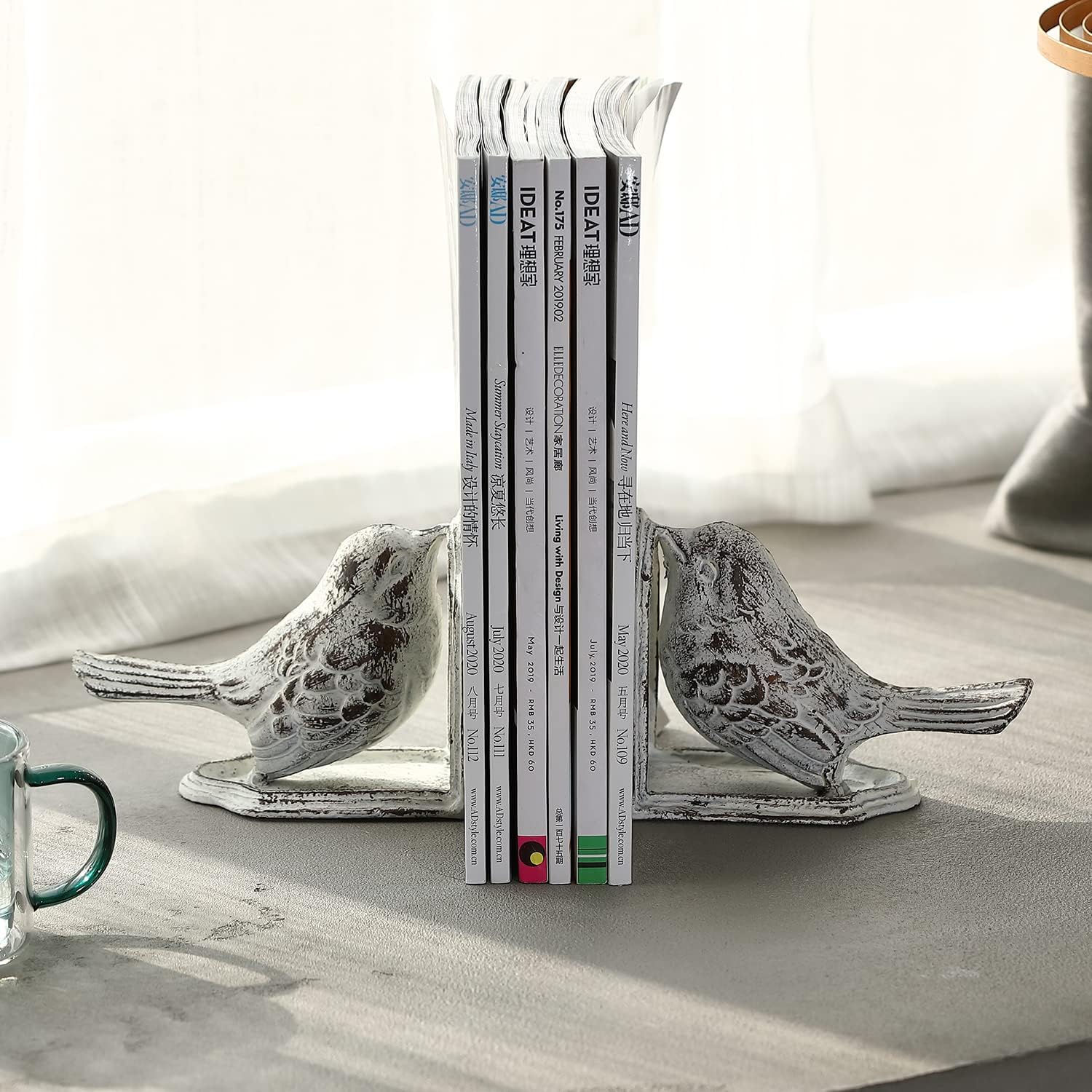 Amazon.com: Danya B. DS781 Decorative Rustic Bookshelf Decor - Birds on ...