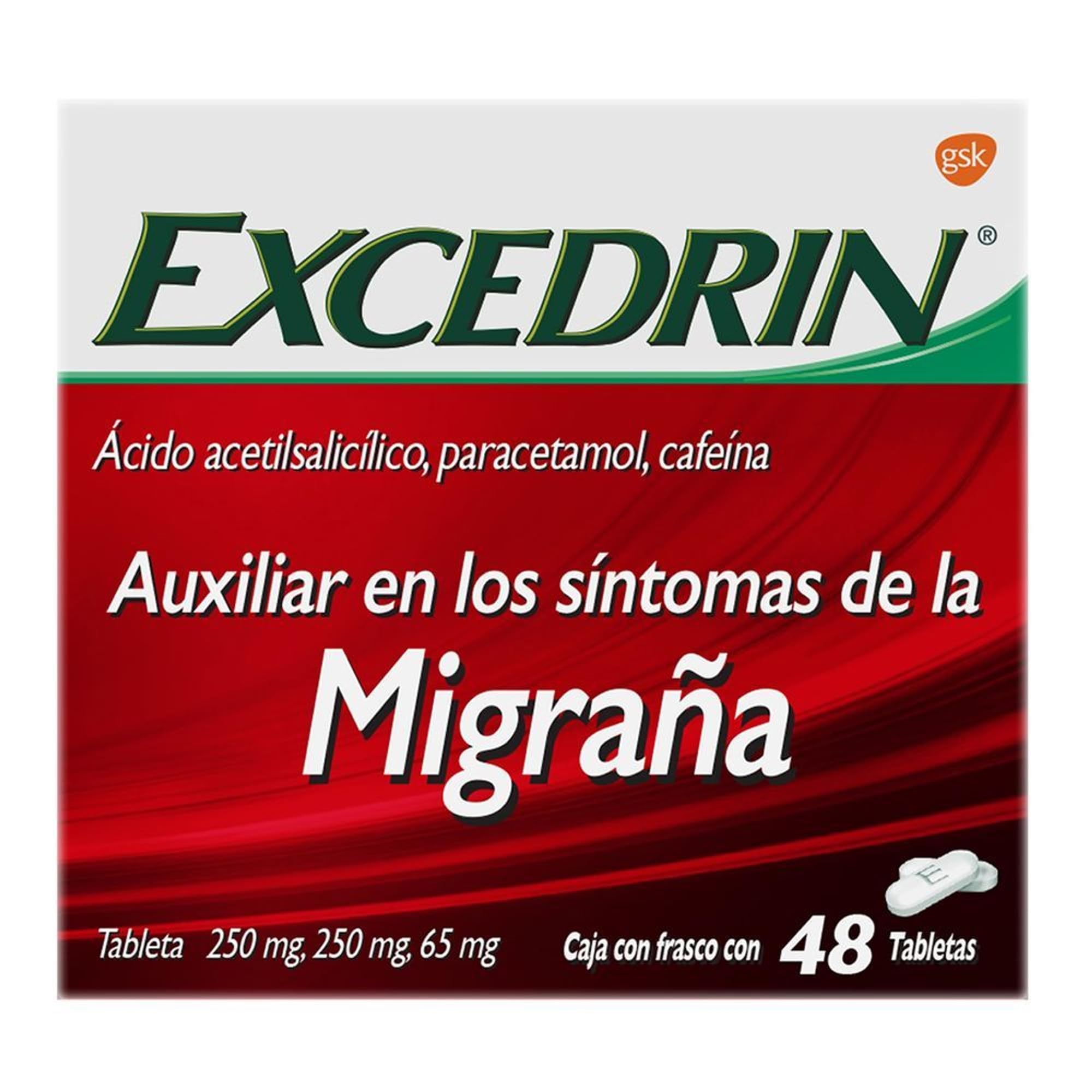 Excedrin Migraña 48 Tabs : Amazon.com.mx: Salud y Cuidado Personal