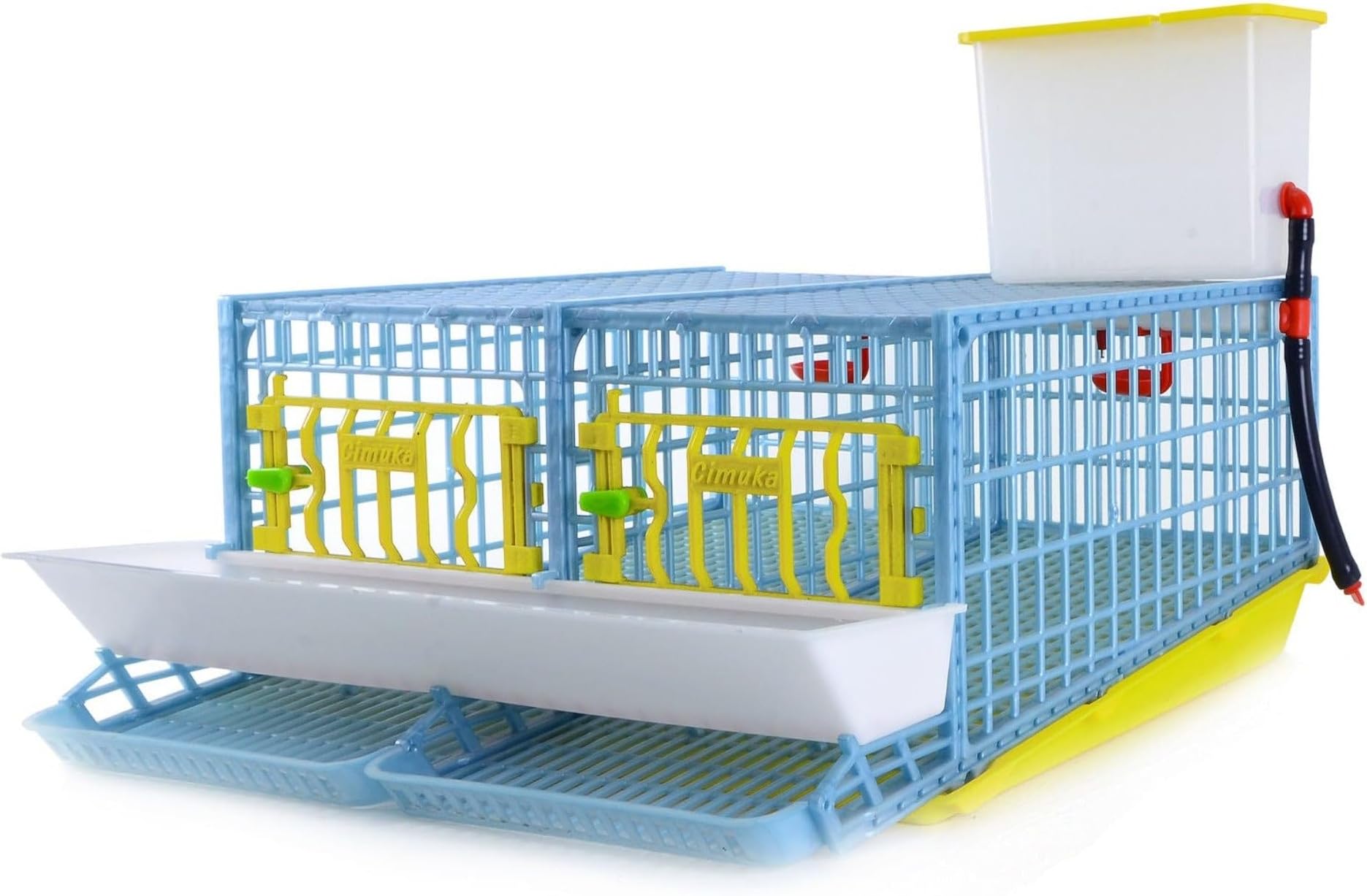 Amazon.com: Hatching Time Jumbo Quail Breeding Cage Indoor: 2 Section ...