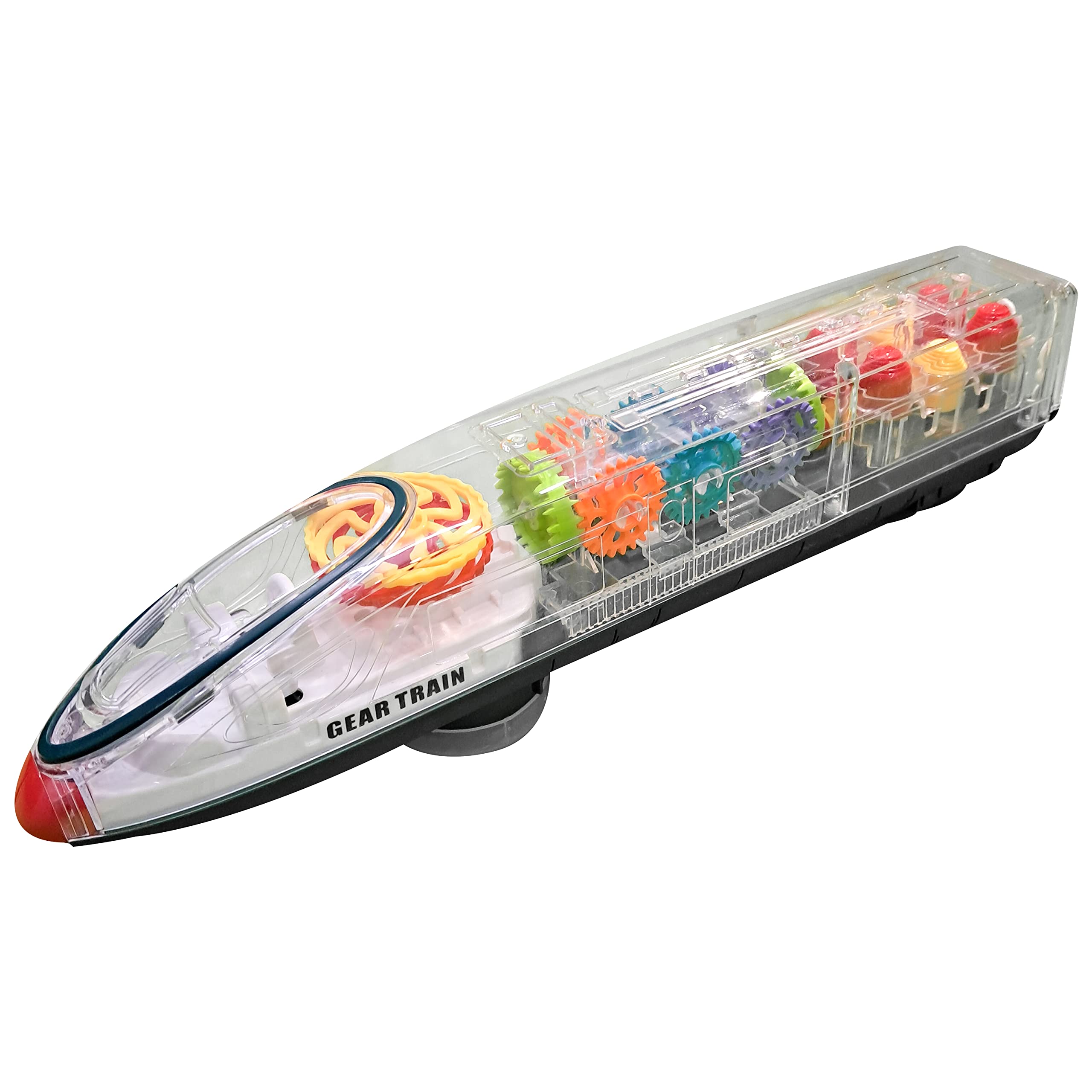 Buy Moving Transparent Bump and Go Gear Light Train, 3D Lightning ...