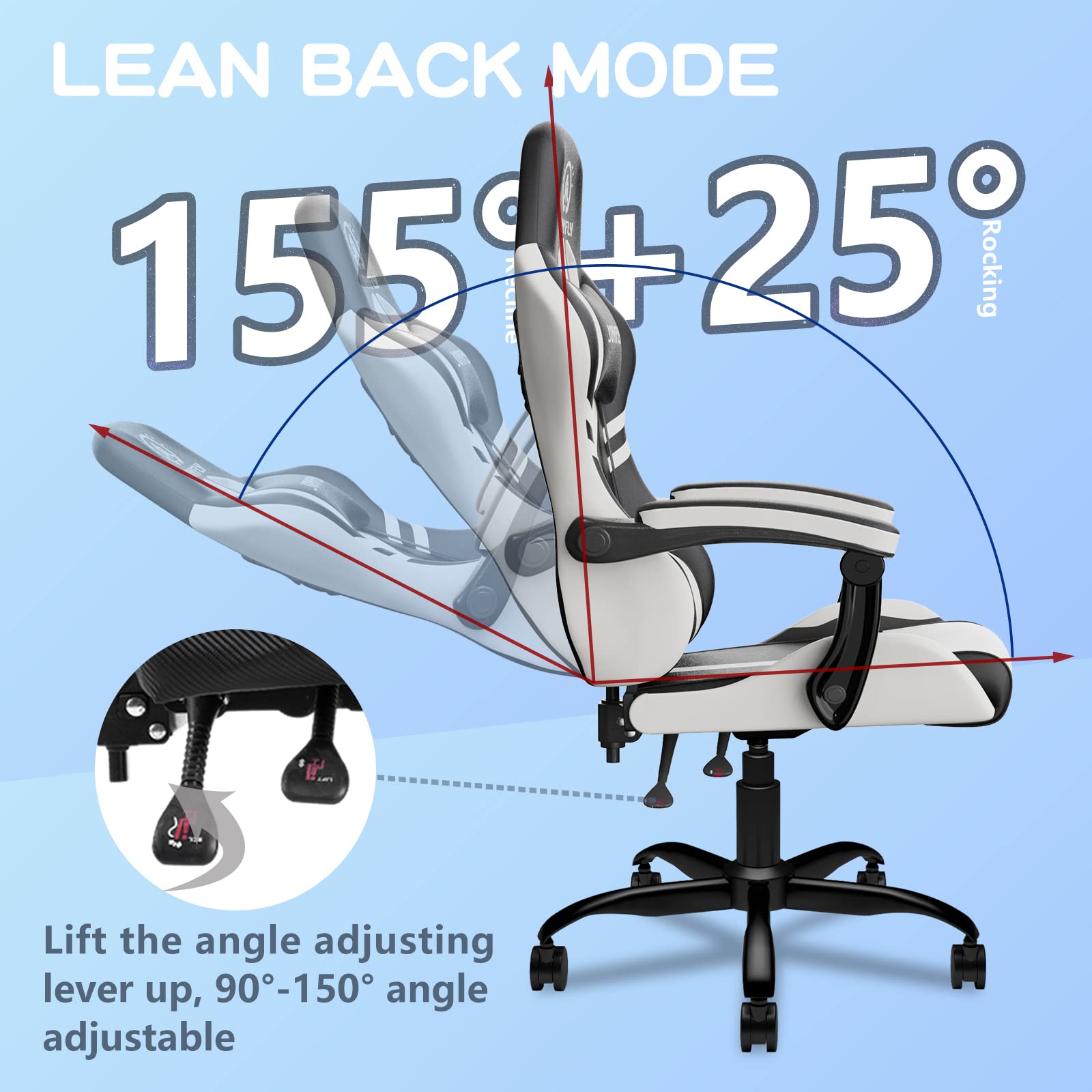 Snapklik.com : JOYFLY Gaming Chair, Gaming Chair Gamer Chair For ...