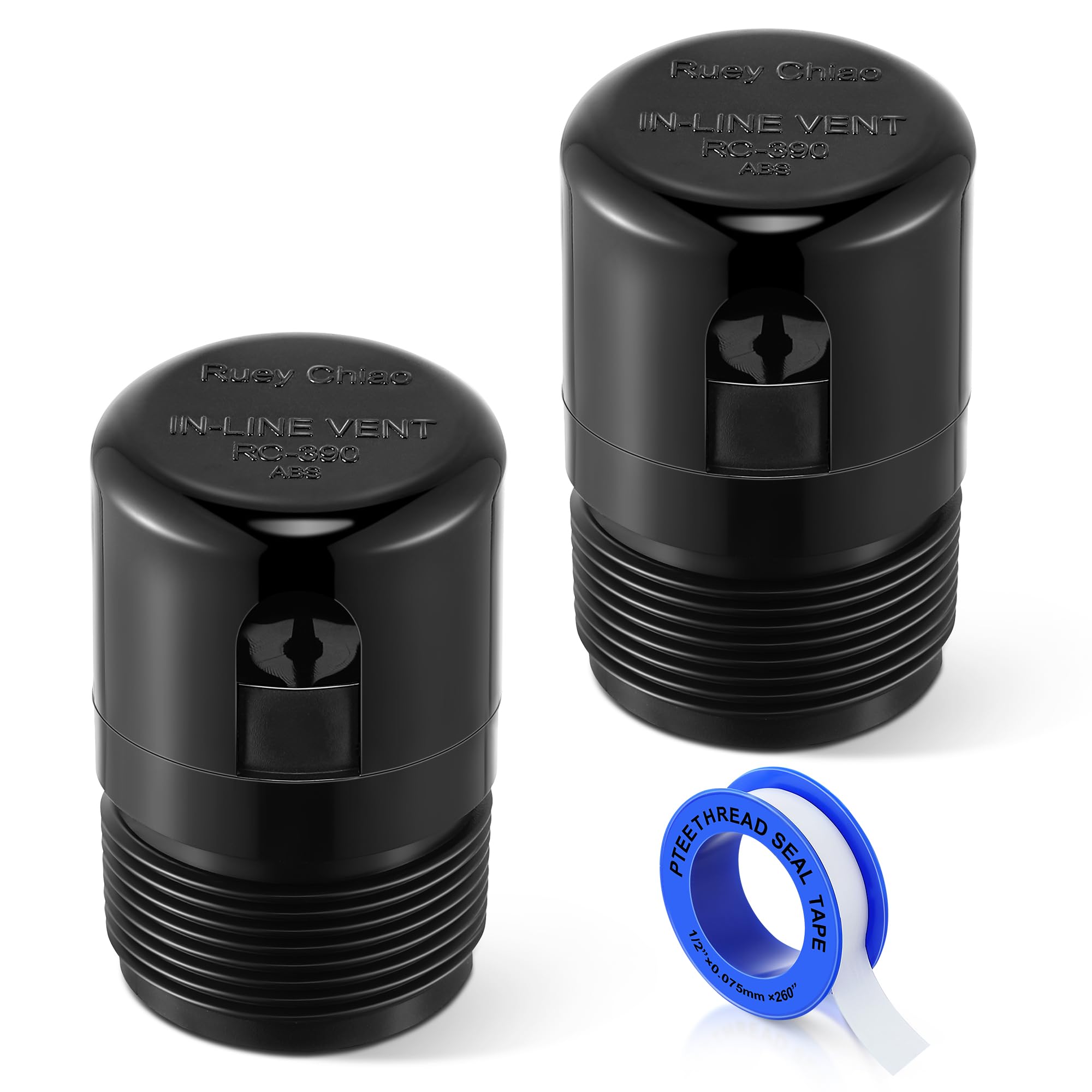 Snapklik.com : Enhon 1-1/2 Inch NPT ABS In Line Vent, Diaphragm RV Air ...