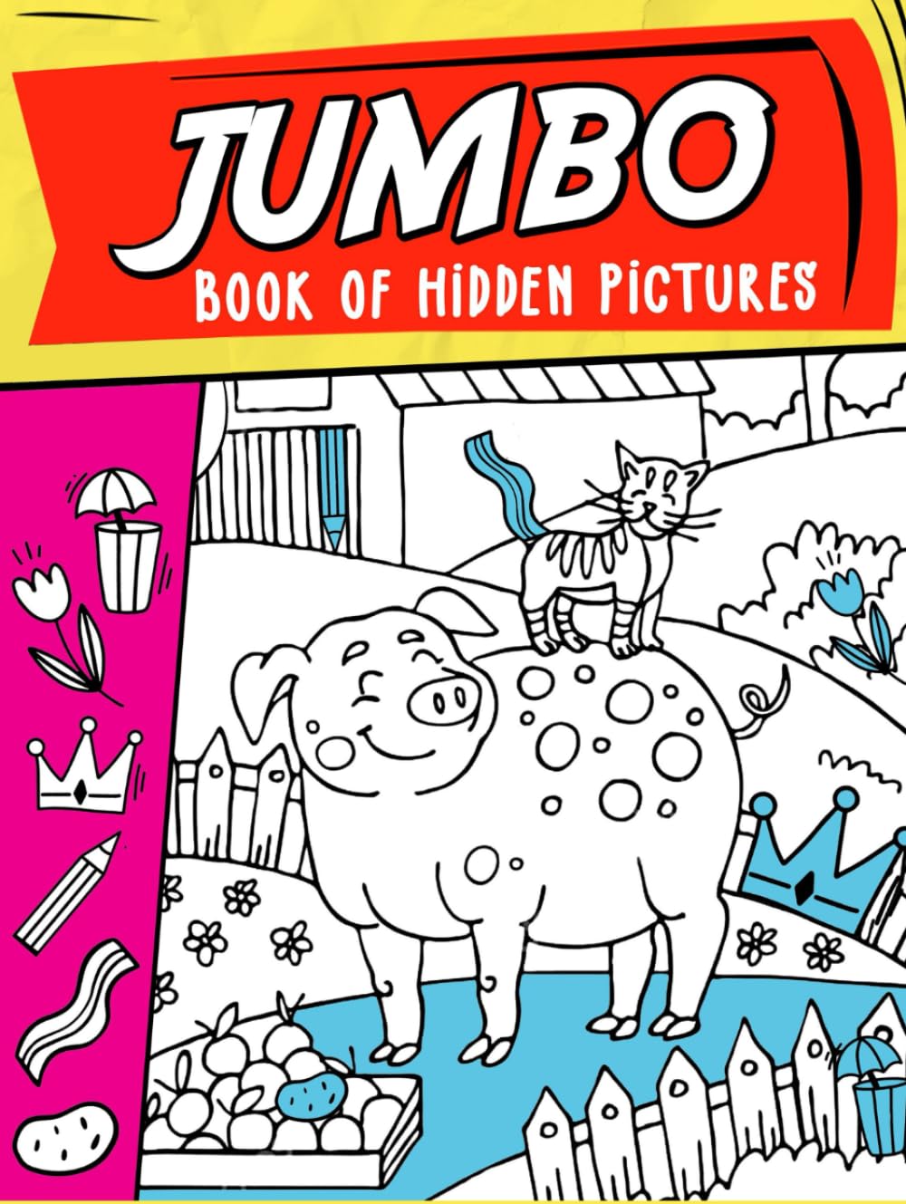 Amazon.com: Jumbo Book of Hidden Pictures 8: A Fun and Interactive ...