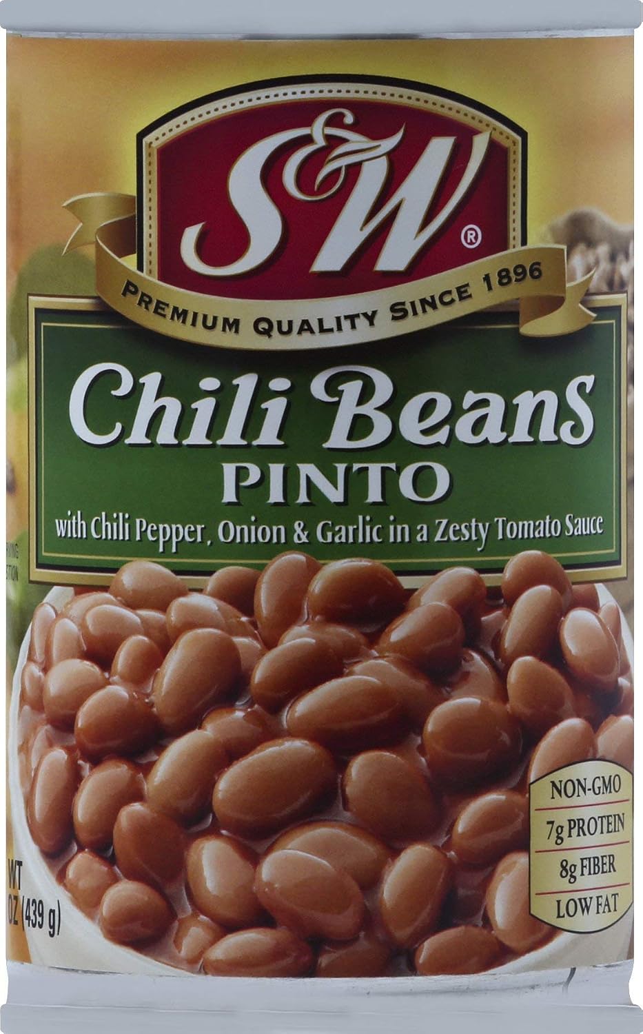Amazon.com : S & W Chili Beans Canned, 15.5 oz : Grocery & Gourmet Food