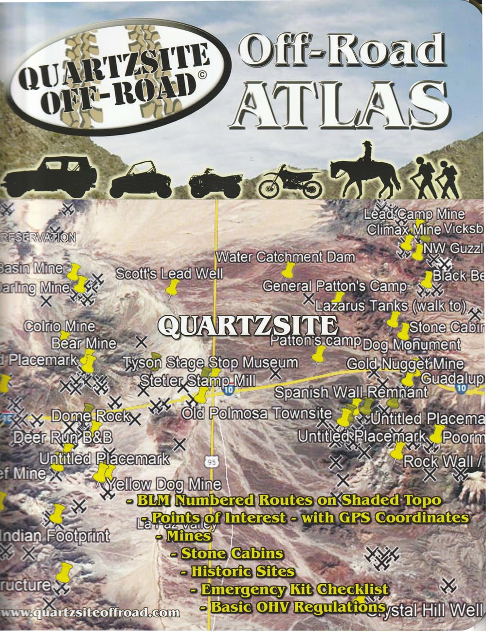 Quartzsite Off-Road Atlas: Mark Goldberg, Doug Ross, Steve Lumbert ...
