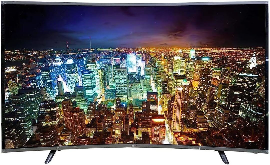 Dansat 55 Inch TV Smart 4K Ultra HD Android Curved LED Black - DTC55BU ...