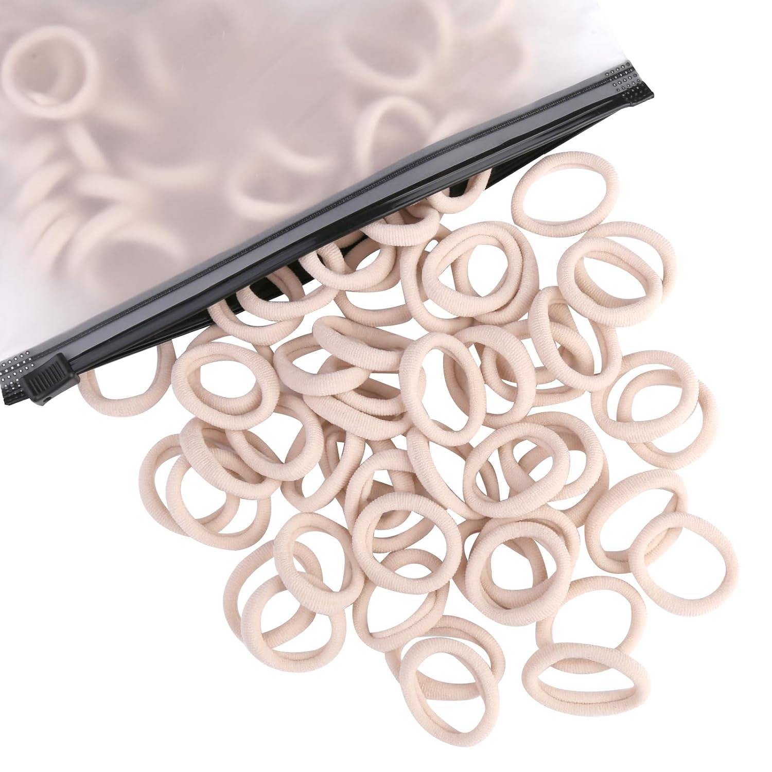 Amazon.com: 100 Pcs Baby Hair Ties, Cotton Hair Ties for Girls and Kids ...