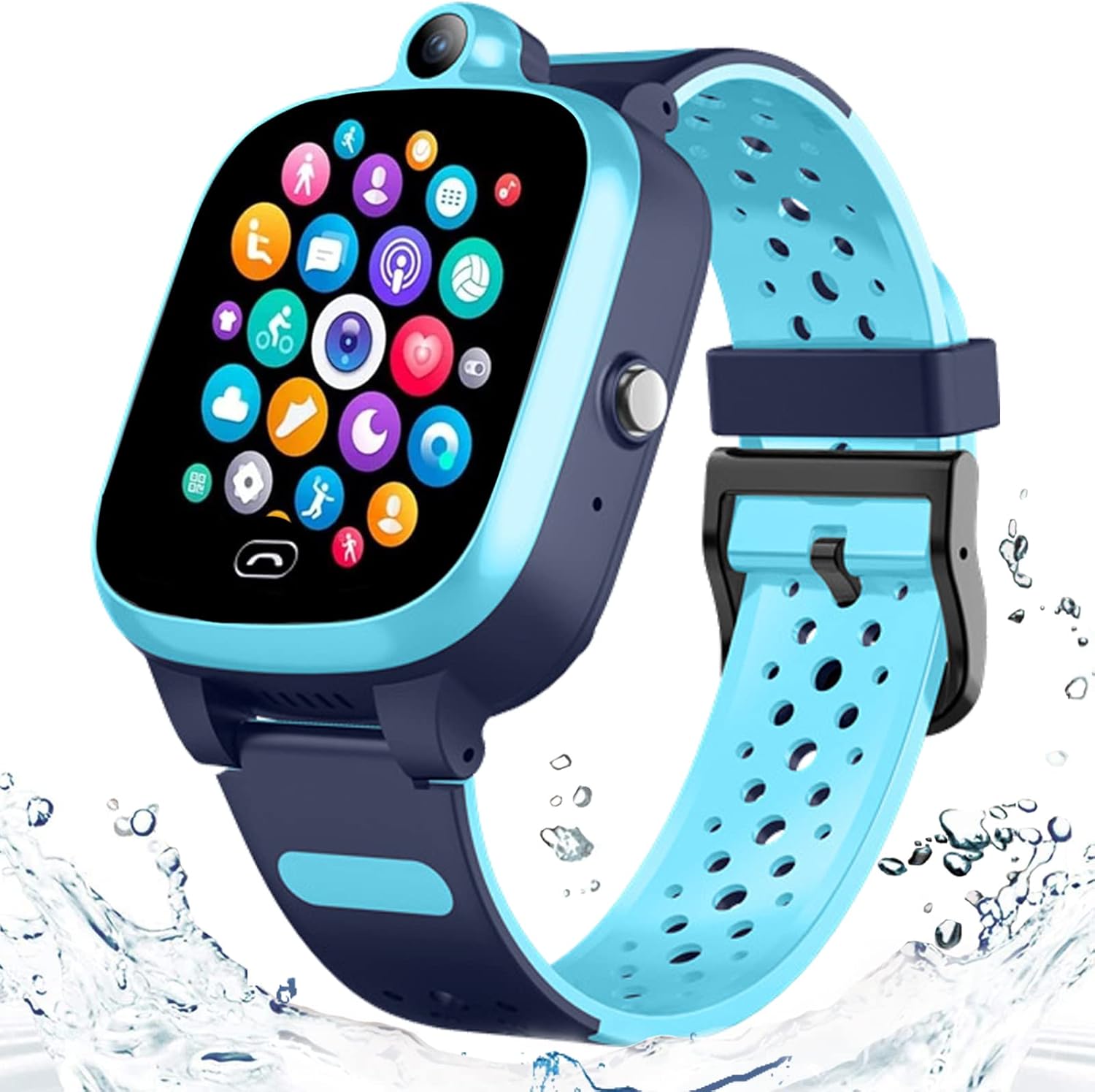 Amazon.com: TOPUSER 4G Waterproof GPS Smart Watch Worldwide Real-time ...