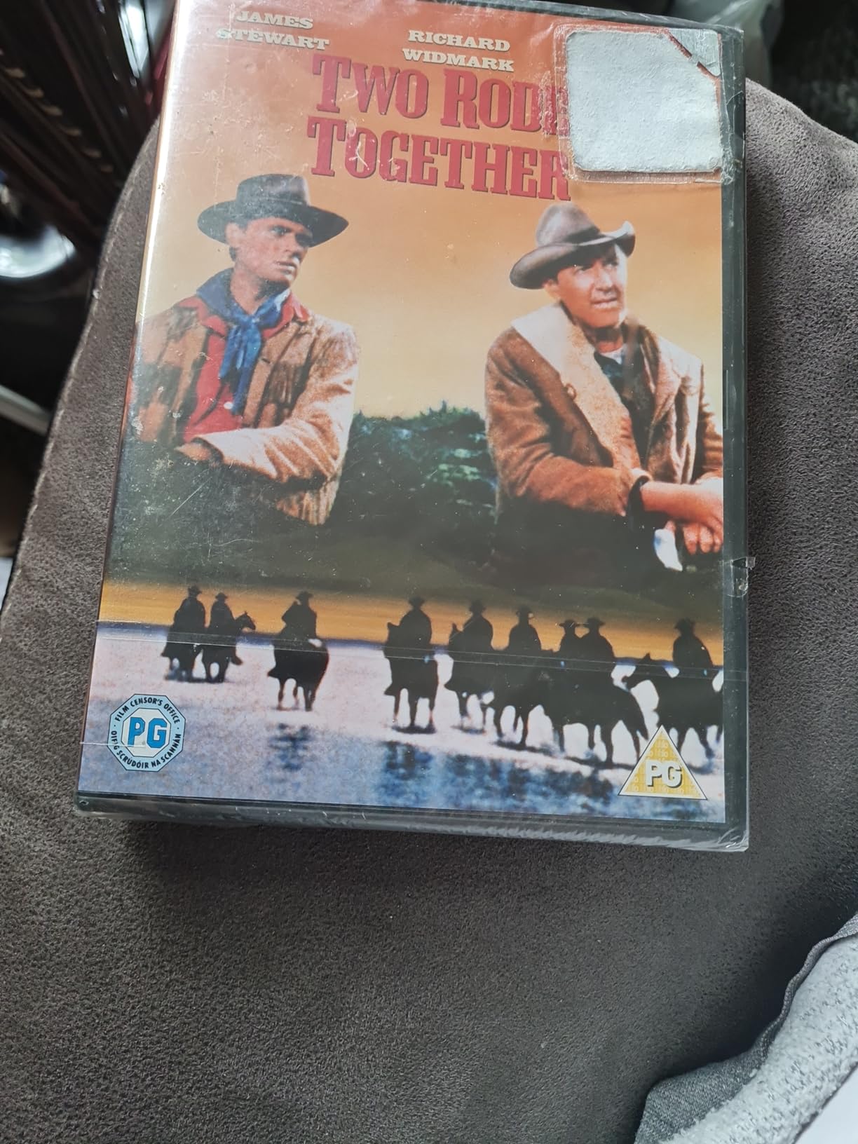 Two Rode Together [VHS] [1961] : James Stewart, Richard Widmark ...