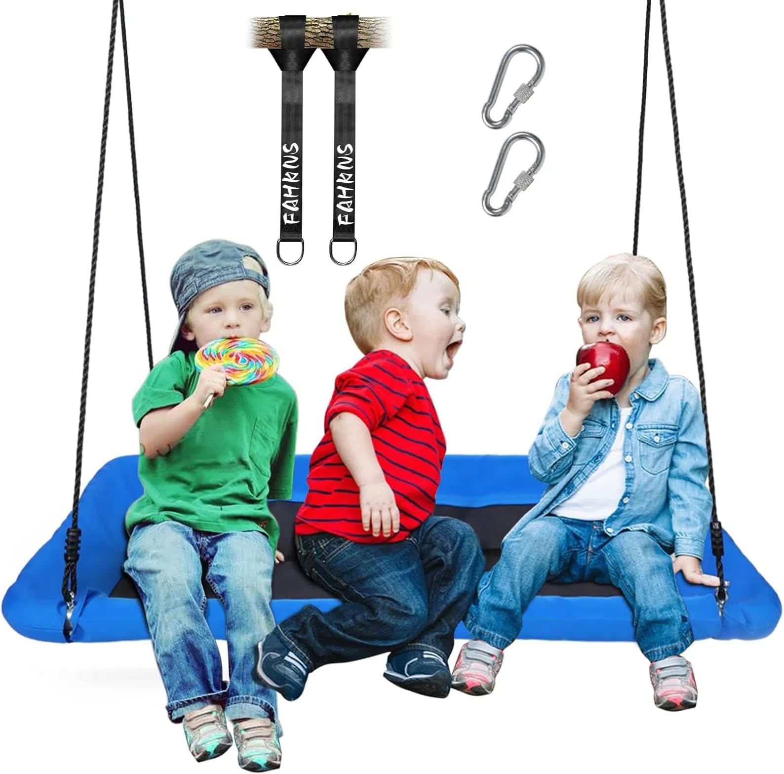 Amazon.com: 660lbs 60" Platform Tree Swing for Kids and Adults,Tree ...