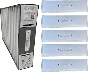 X6670 16x25x5 Reusable Filter Frame System (15 3/4 x 24 3/4 x 4 3/8 ...