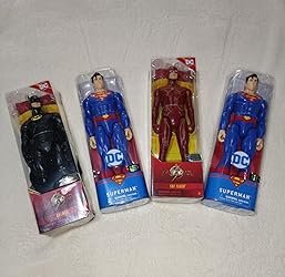 Amazon.com: DC Comics, 12-Inch Superman Action Figure, Collectible Kids ...