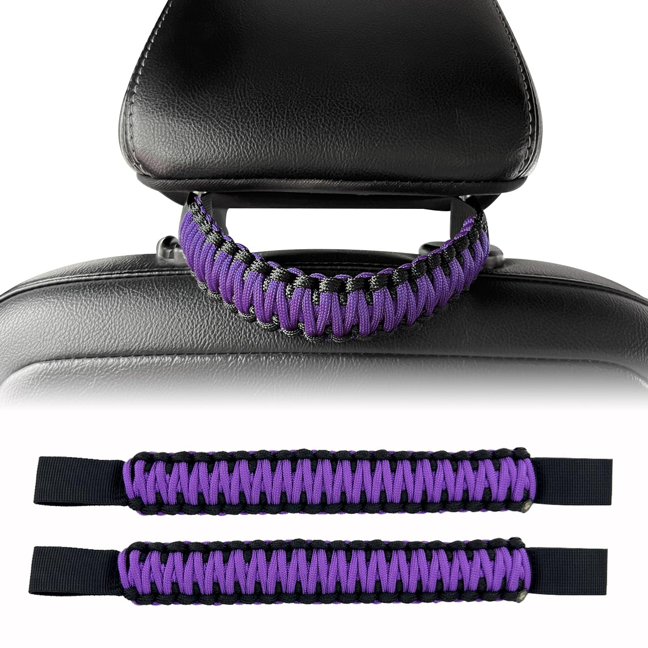 Amazon.com: SWLOR 2Pack Headrest Grab Handles Universal Car Seat ...