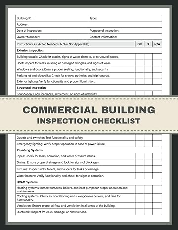 Commercial Building Inspection Checklist: Commercial Property ...