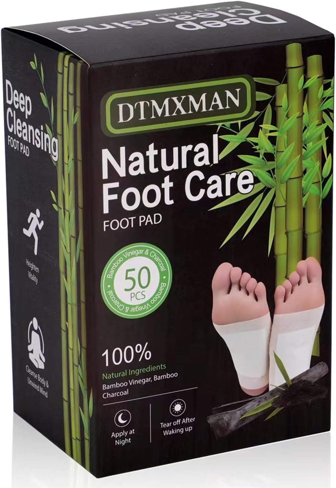 Amazon.com: Bandoo Cleansing Foot Pads & Lulutox Sleep Tea Bundle (10 ...