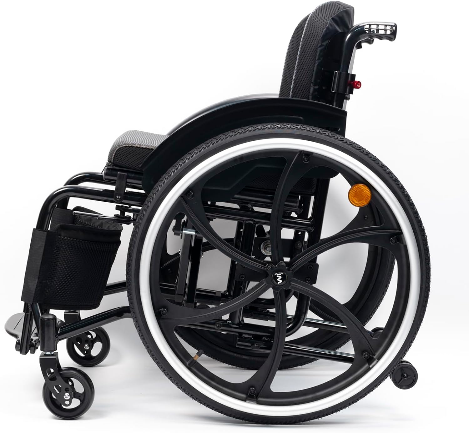 Amazon.com: Self-propelled Aluminum Alloy Portable Manual Wheel Chair ...