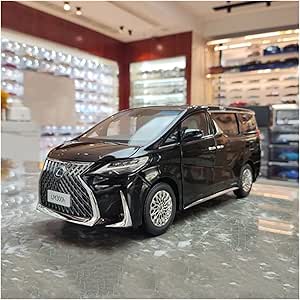 Scale Finished Model Car 1/18 Diecast Alloy for Lexus LM300 Simulation ...