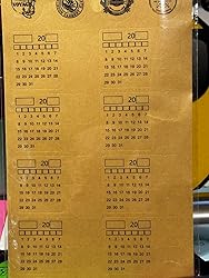 Amazon.com: 30 Pcs Calendar Stickers for Planners Self Adhesive Index ...