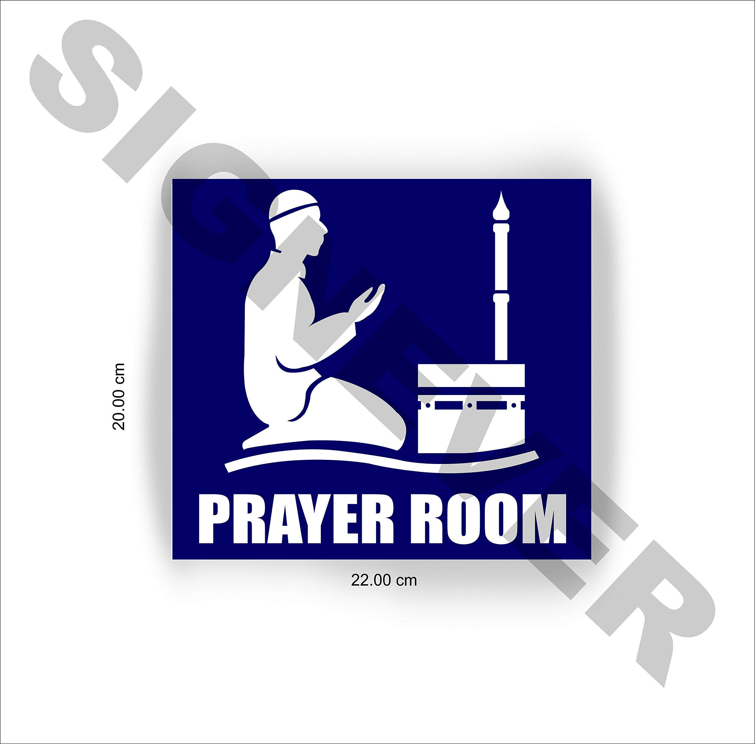 Buy SIGN EVER Prayer Room Sign Board Home Hotel Office Bank Factory ...