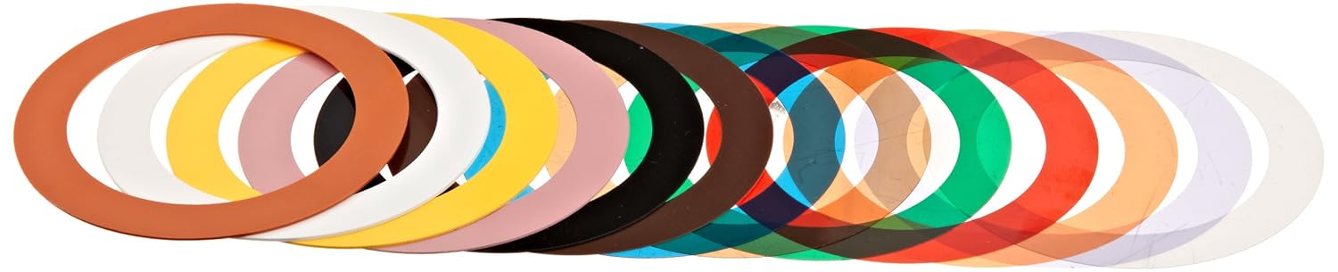 Amazon.com: Small Parts-44742 Plastic Round Shim Assortment, Assorted ...