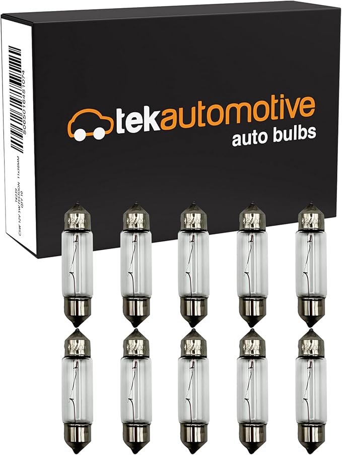 Tek Automotive 239 C5W Bulb Festoon Number Plate Bulb Interior Light ...