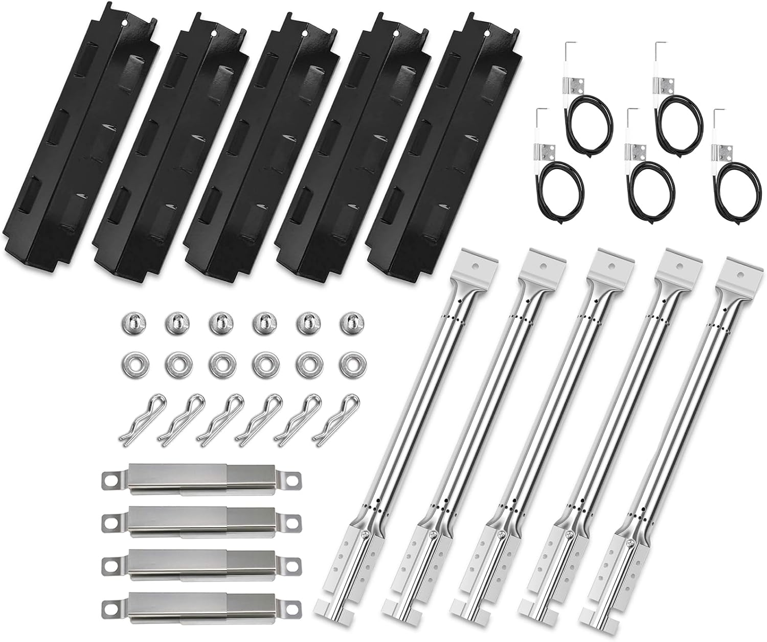 GFTIME 37cm Barbecue Replacements for Charbroil 463230515, 463230512 ...