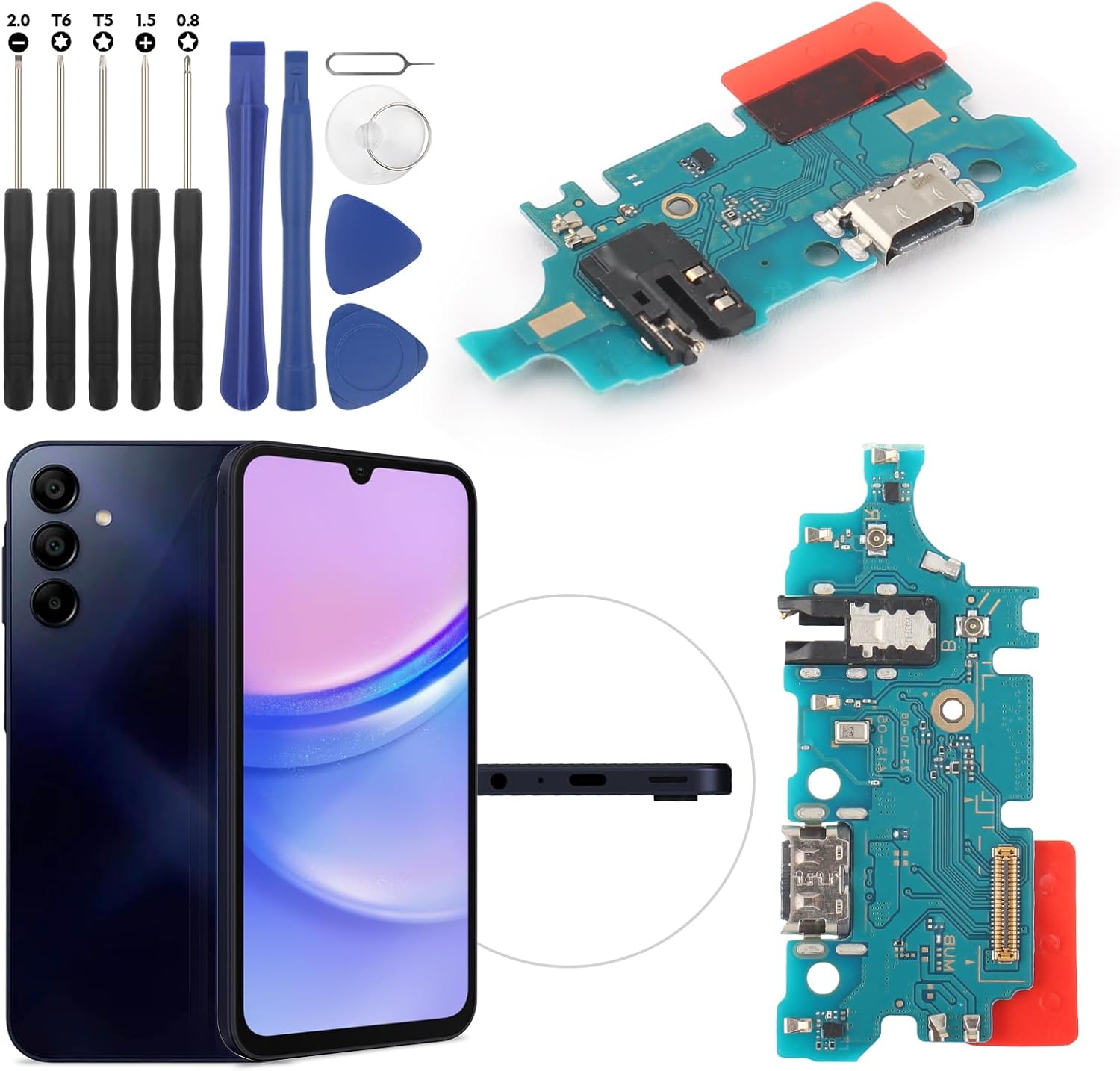 Amazon.com: Replacement for Samsung Galaxy A15 4G Charging Port Dock ...