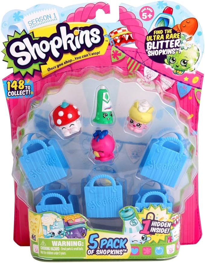 Amazon.com: Shopkins Toy (5-Pack) : Toys & Games