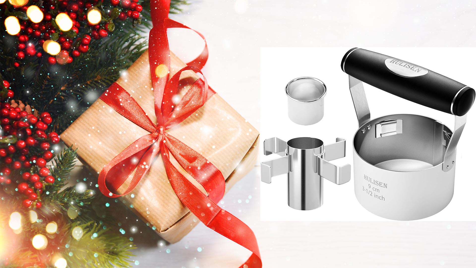 Watch HULISEN Donut Cutter with Removable Center, 3.5" on Amazon Live