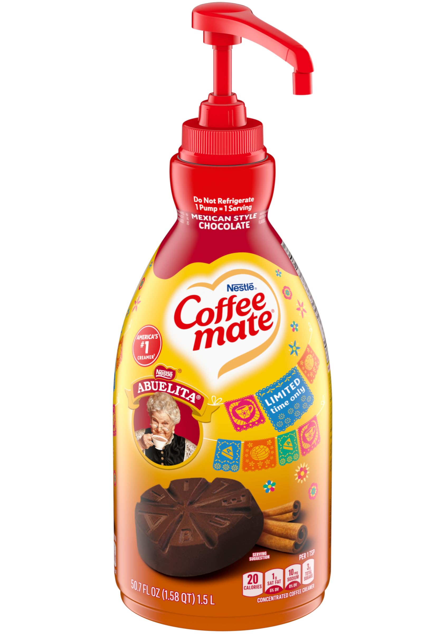 Amazon.com: Coffee mate Abuelita Mexican Style Chocolate Flavored ...